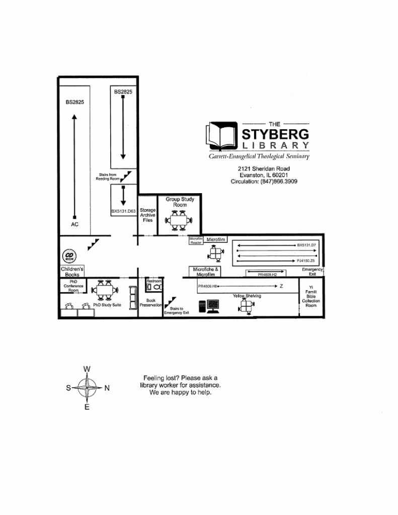 Library Maps - The Styberg Library