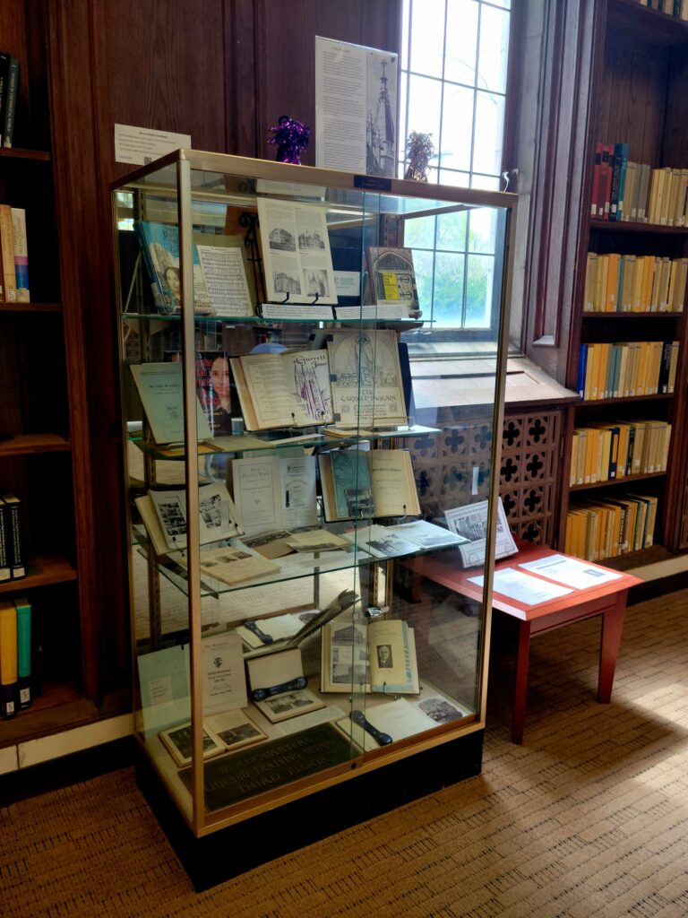 Garrett-Evangelical History Display - The Styberg Library