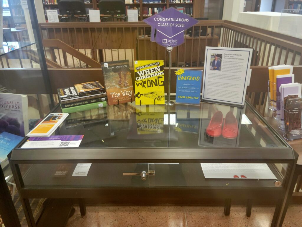 Graduation Display - The Styberg Library