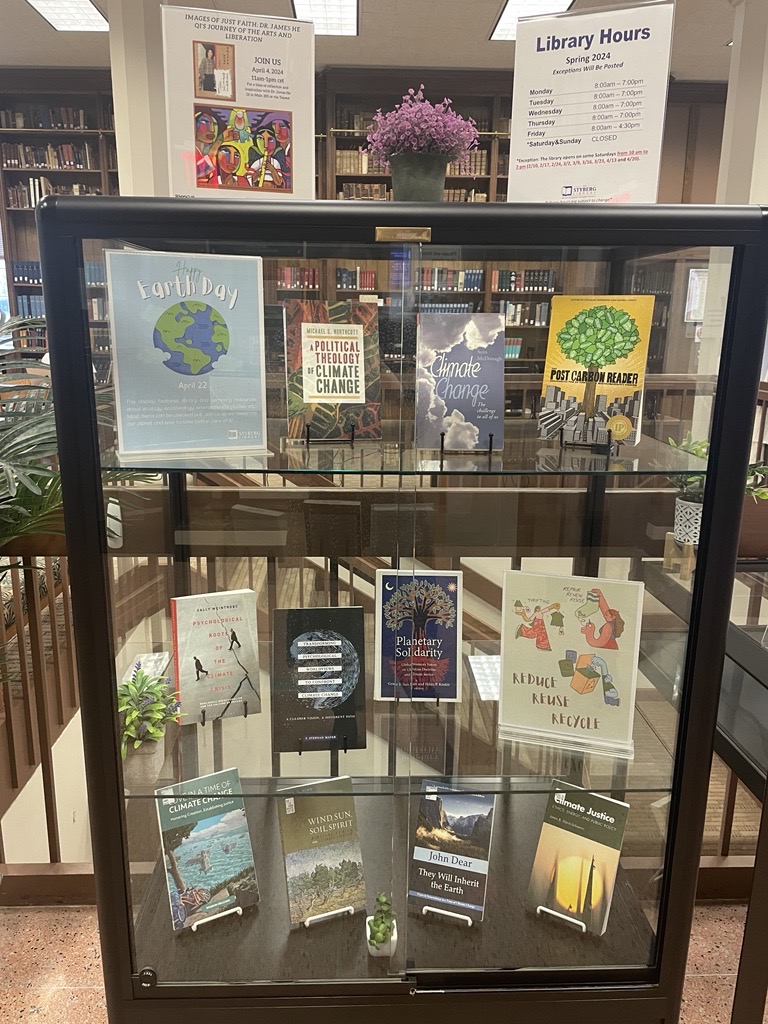 Earth Month Display - The Styberg Library